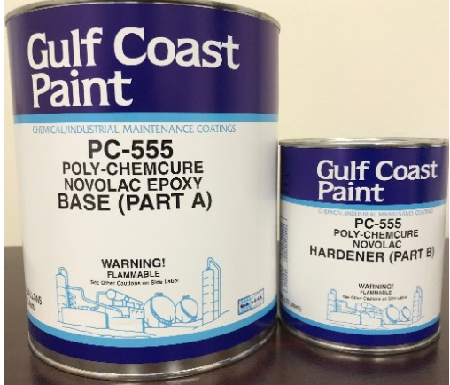Gulf Coast Paint PC-555 Chemliner Novolac Coating – Southern Industrial ...